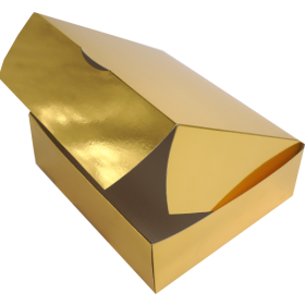 CUTII PRAJITURI 14x15x7 CM Aurii